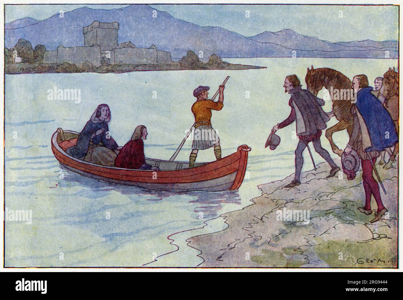 Mary queen of scots flee england hi-res stock photography and images ...