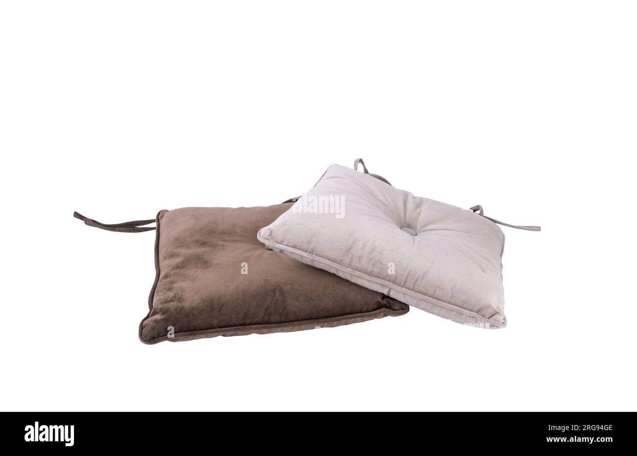 Cushions on chair Cut Out Stock Images & Pictures - Alamy