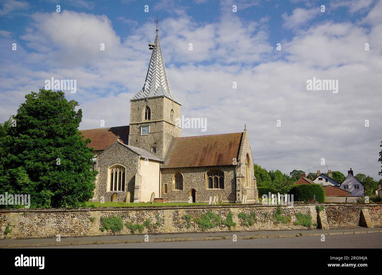 St Mary Magdalene parish church, Ickleton, Cambridgeshire, dating back ...