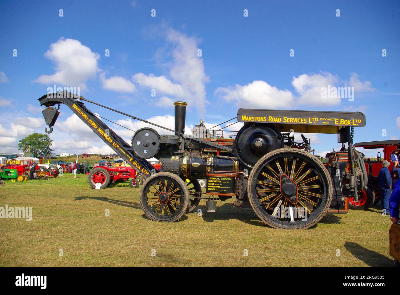 Welland Steam Fair, near Malvern, Worcestershire, with all kinds of ...