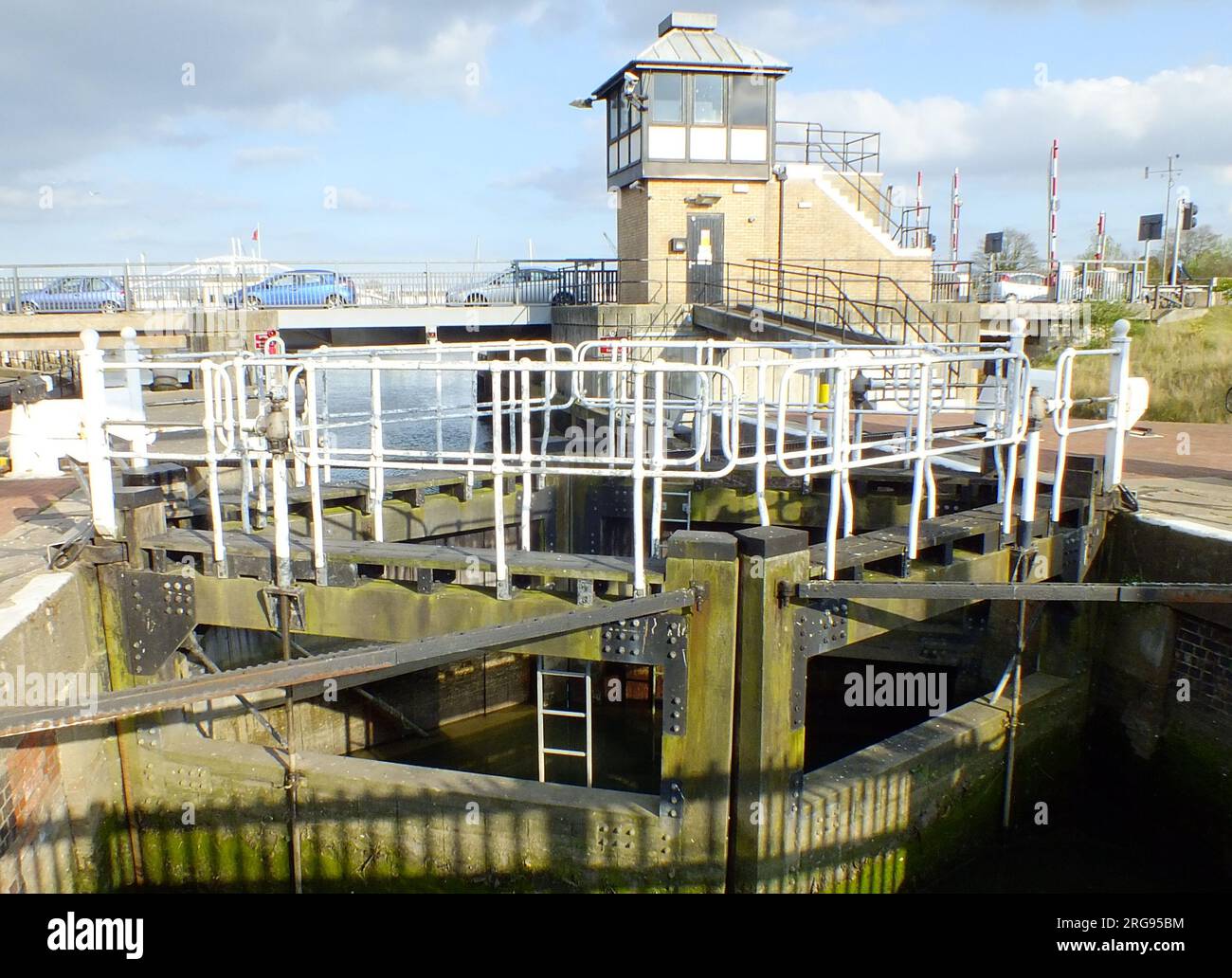 Lowestoft Special Lock, Lowestoft, Suffolk, designed to minimise salt ...