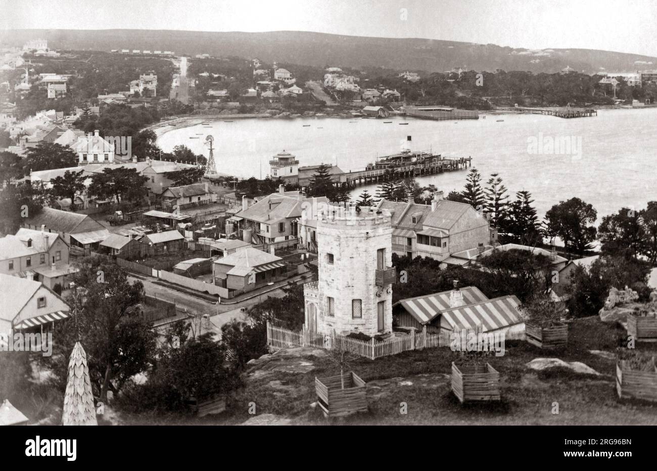 Manly, Sydney, Australia, circa 1890s Stock Photo - Alamy