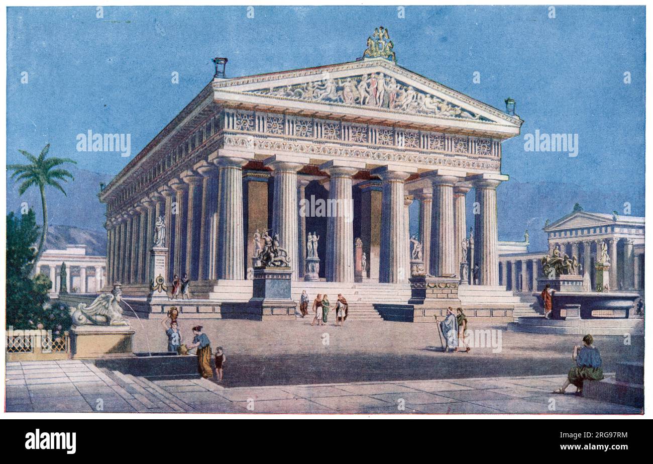 Temple of hera ii reconstruction hi-res stock photography and images ...