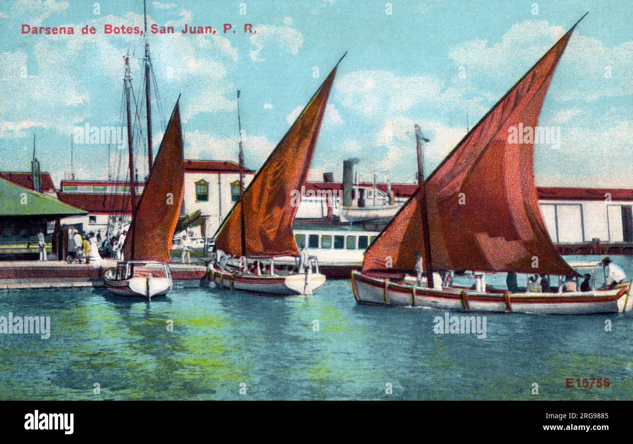 Puerto Rico - San Juan - Harbour Stock Photo - Alamy