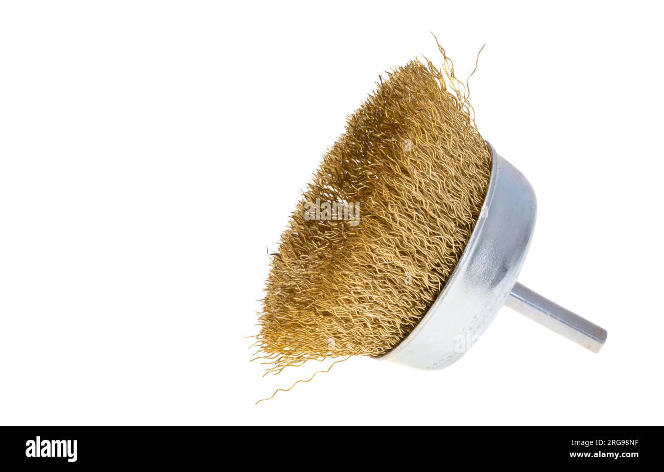 metal brush isolated on white background Stock Photo - Alamy