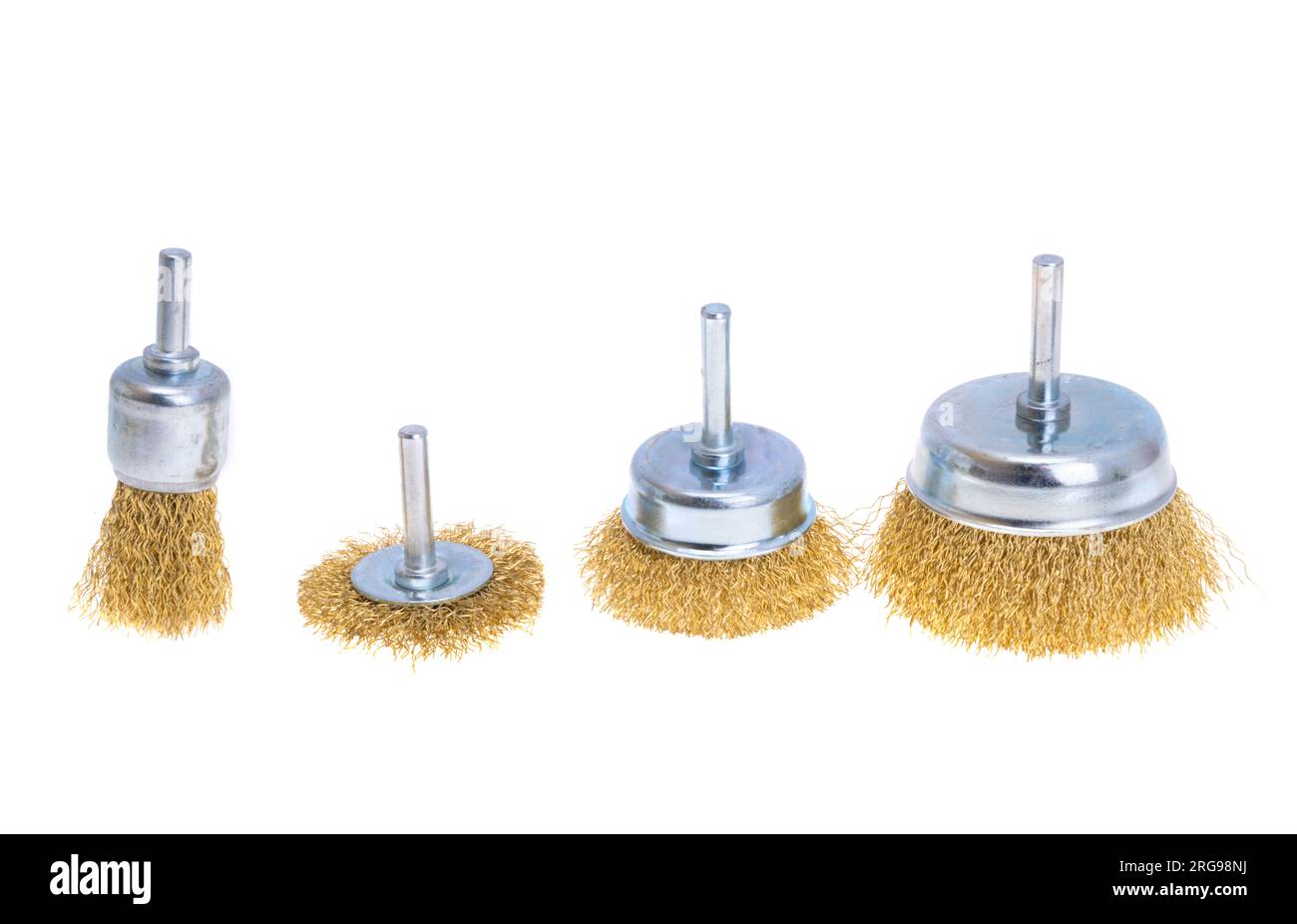 metal brush isolated on white background Stock Photo - Alamy