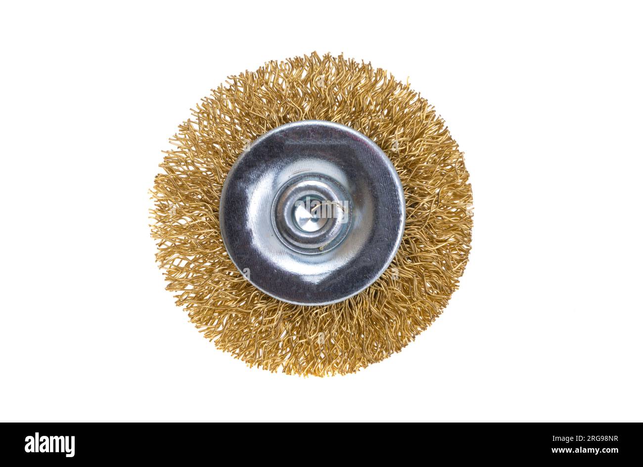 metal brush isolated on white background Stock Photo - Alamy