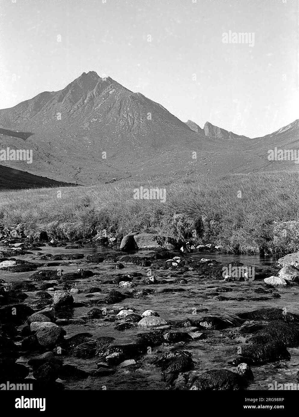 The Mountain Cir Mhor, Isle of Arran, Scotland - the highest peak on ...