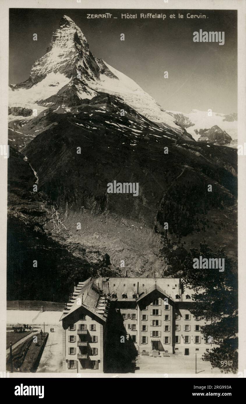 History of matterhorn hi-res stock photography and images - Alamy