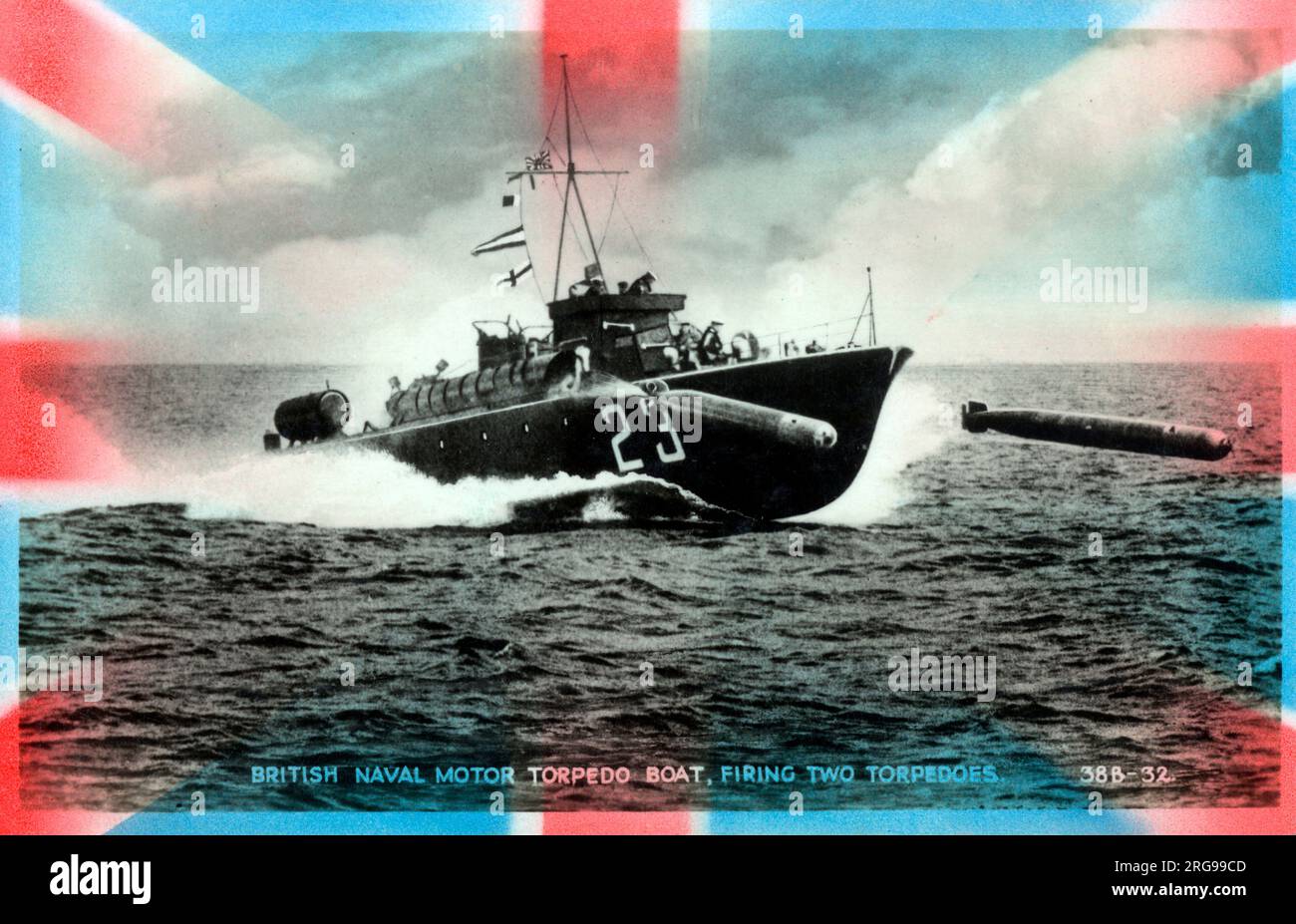 WW2 - Patriotic propaganda postcard from1939 showing a British Naval ...