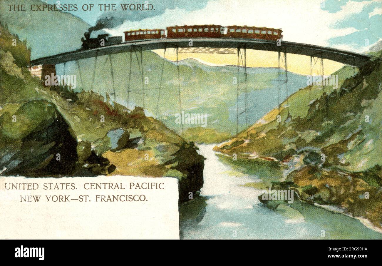 Central pacific railroad hi-res stock photography and images - Alamy