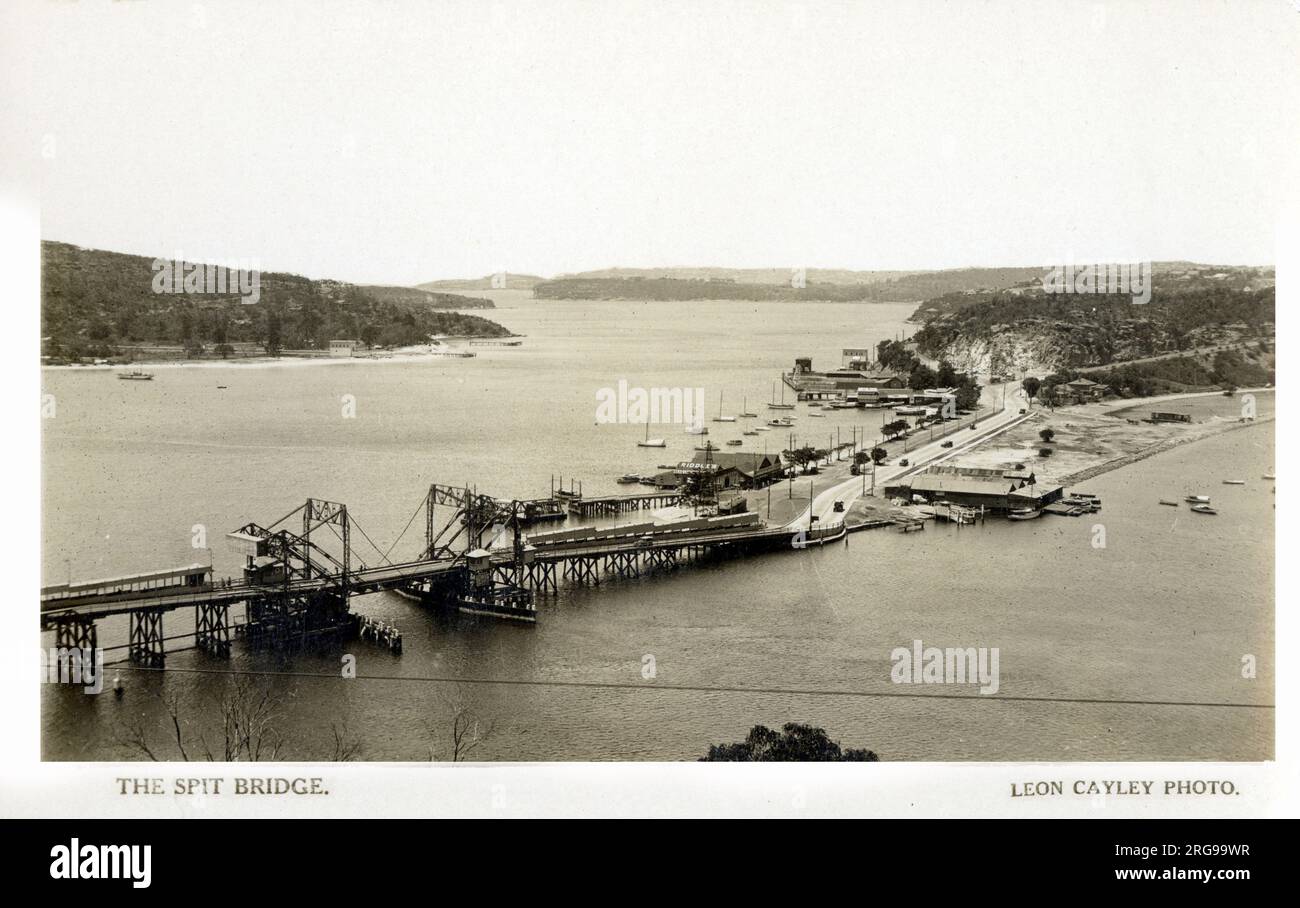 Spit bridge spit middle harbour hi-res stock photography and images - Alamy