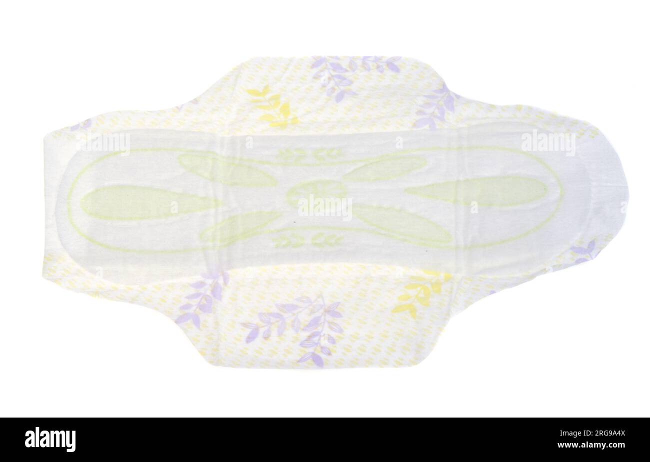 women's pads isolated on white background Stock Photo - Alamy