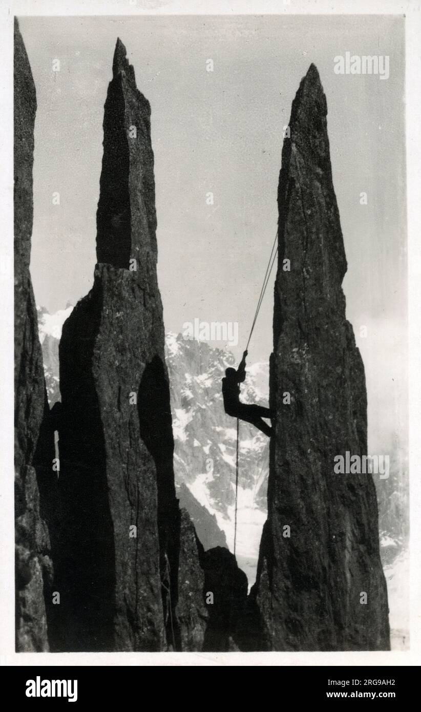 Historical mountain climber hi-res stock photography and images - Alamy