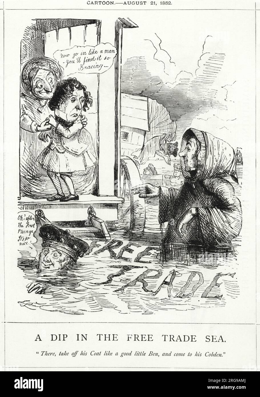 Punch cartoons victorian hi-res stock photography and images - Alamy