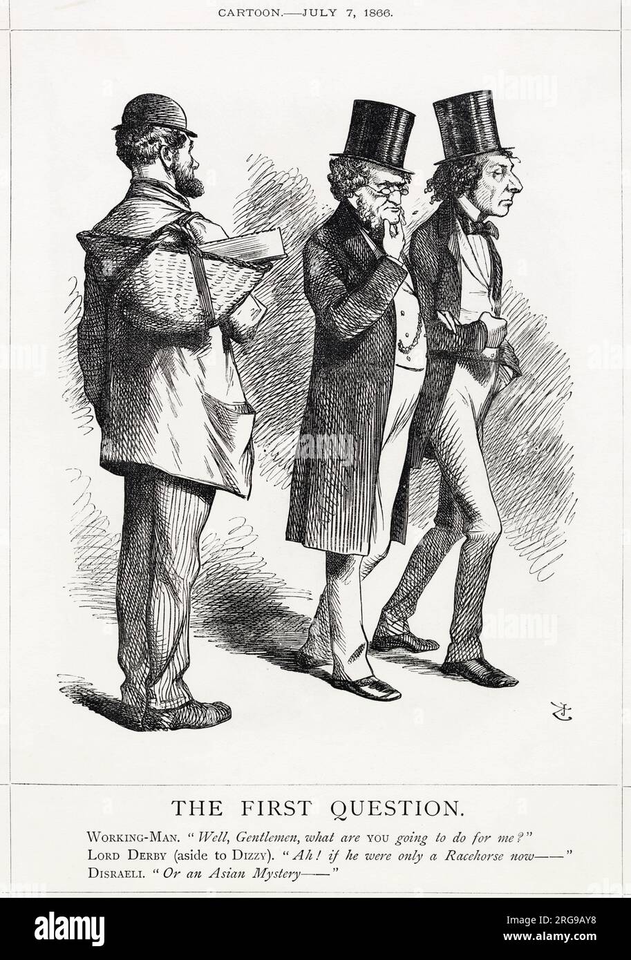 1860s political cartoons hi-res stock photography and images - Alamy