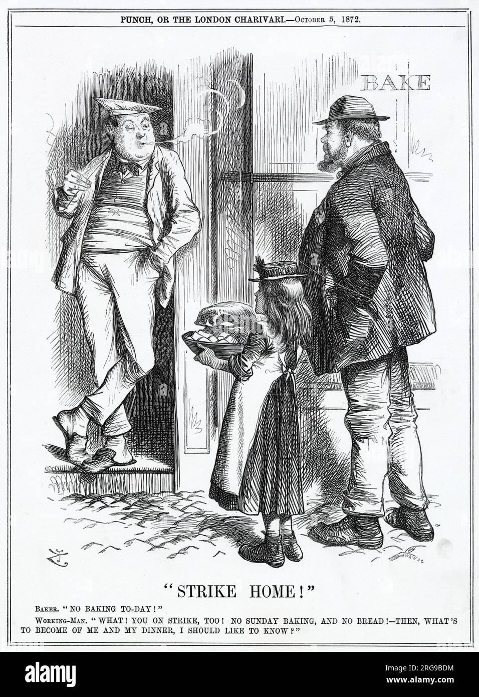 Punch cartoons victorian hi-res stock photography and images - Alamy