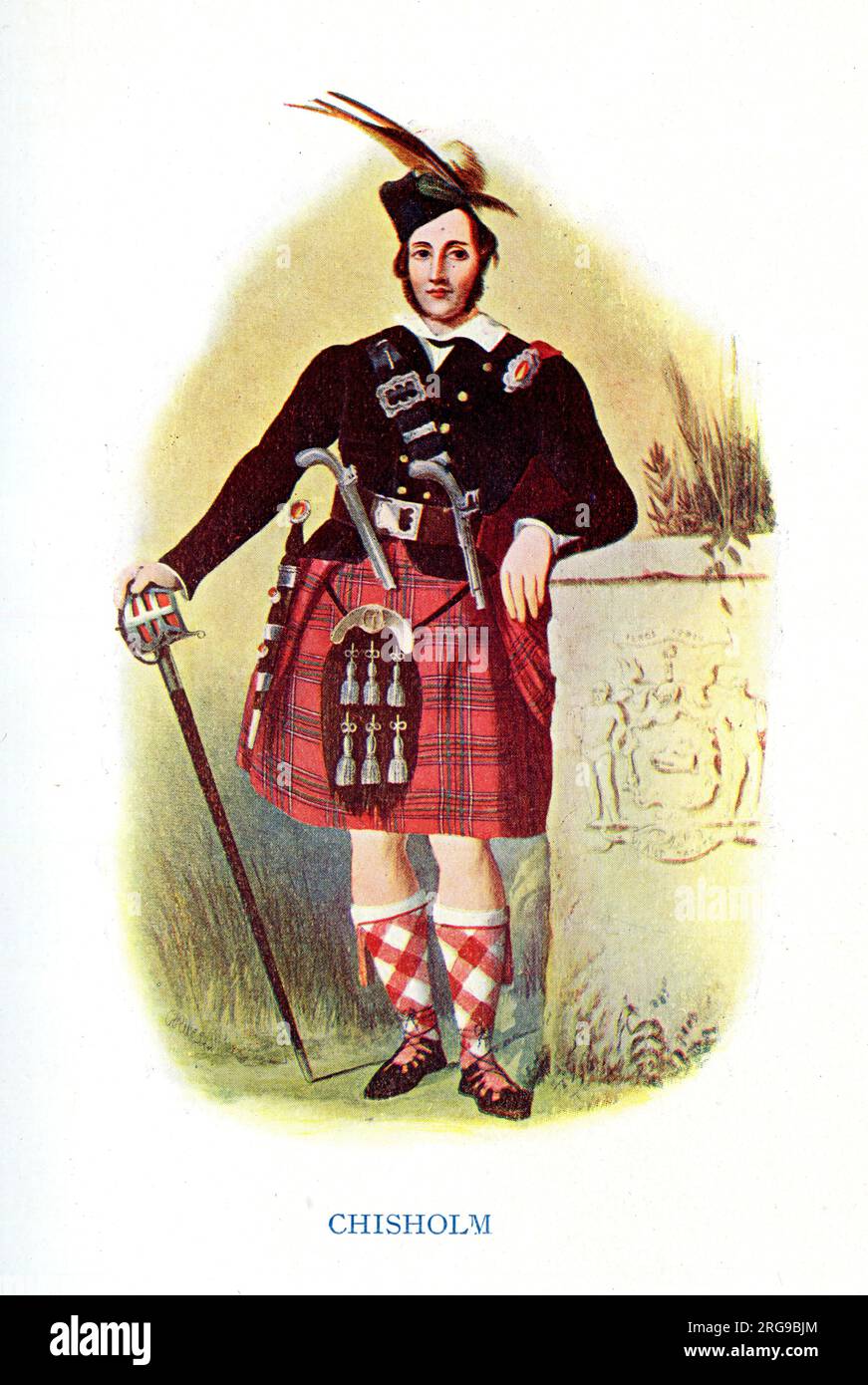 Chisholm, Traditional Costume Scottish Highland Clans - The Highland ...