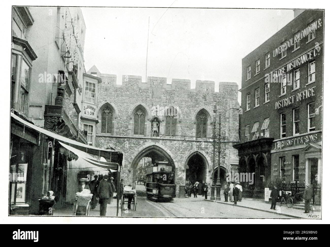 The Bargate, Southampton Stock Photo - Alamy