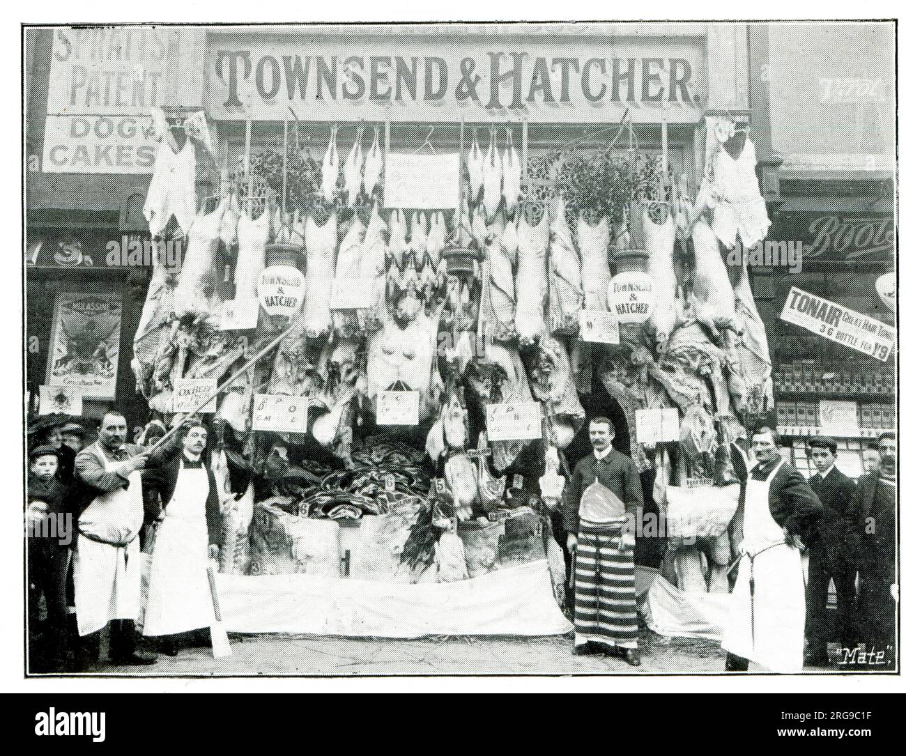 Butchers front Cut Out Stock Images & Pictures - Alamy