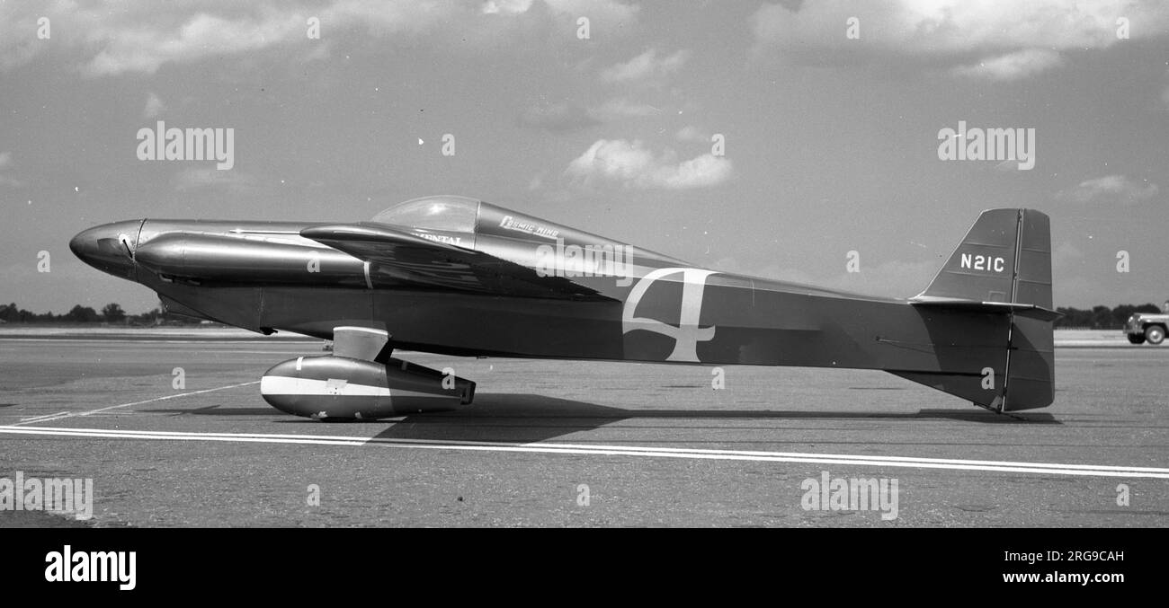 Cosmic Wind 'Minnow' N21C (re-built) formula one racer; race number 4 ...