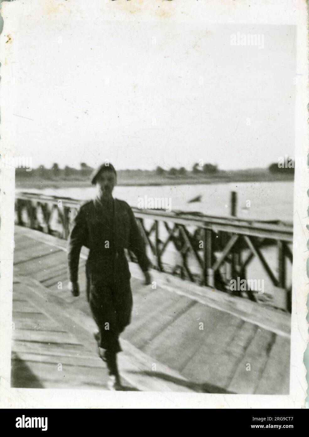 British Army Royal Engineers engaged in the building of The Freeman ...