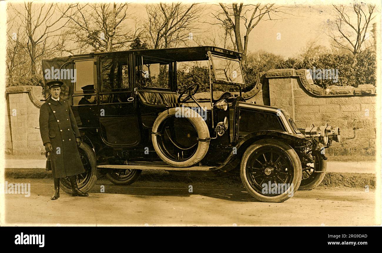 Renault Vintage Car, Britain Stock Photo - Alamy