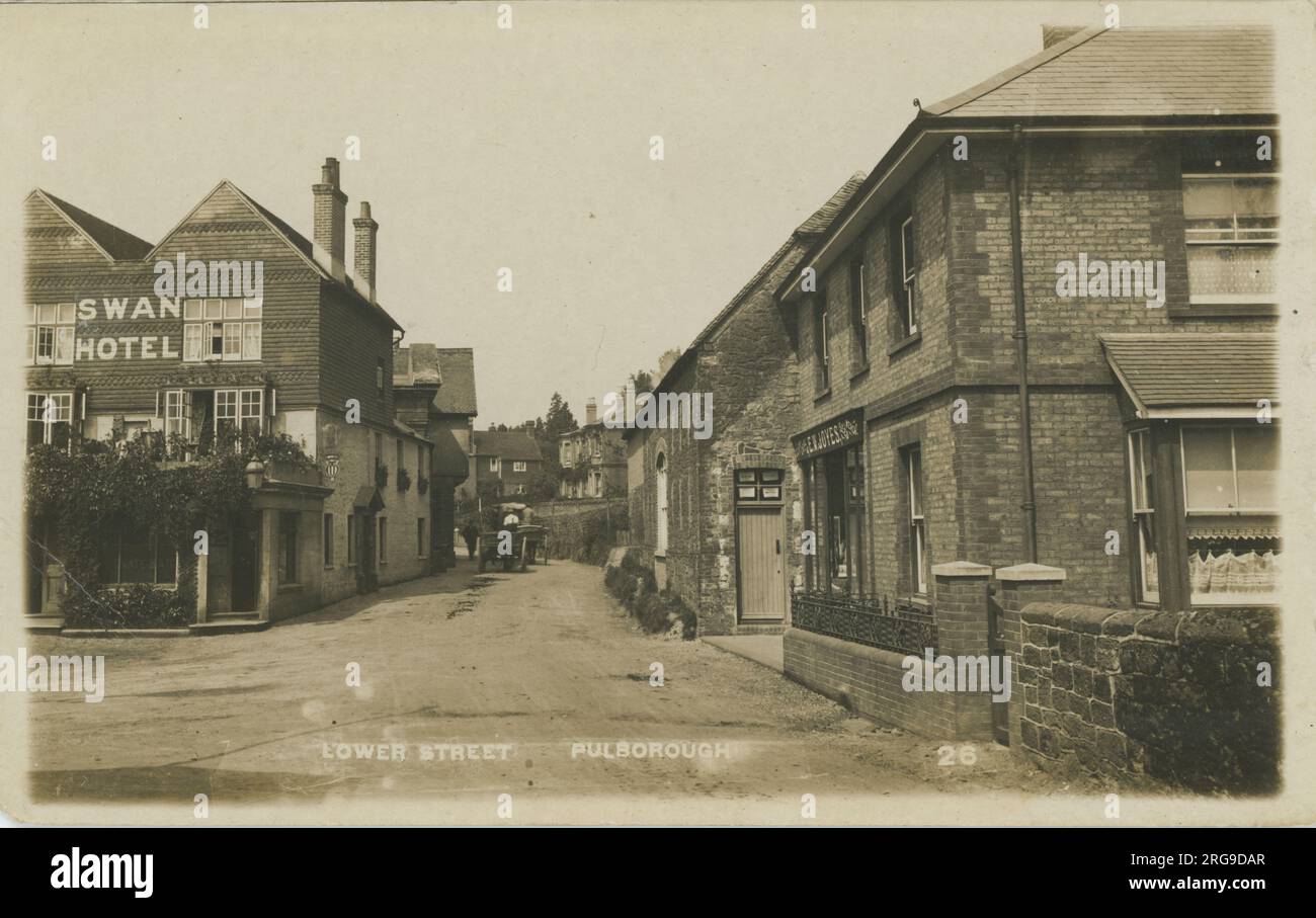 Lower Street, Pulborough, Horsham, Sussex, England Stock Photo - Alamy