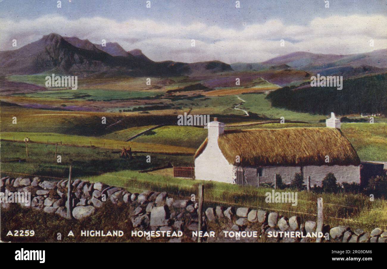 Highland croft hi-res stock photography and images - Alamy