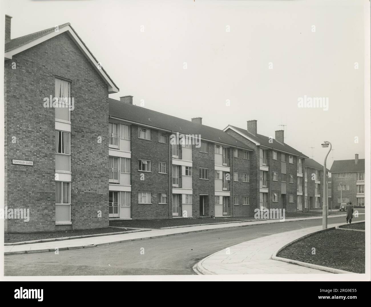 Townsley Close (Built on site of the old Newton Street), Luton ...