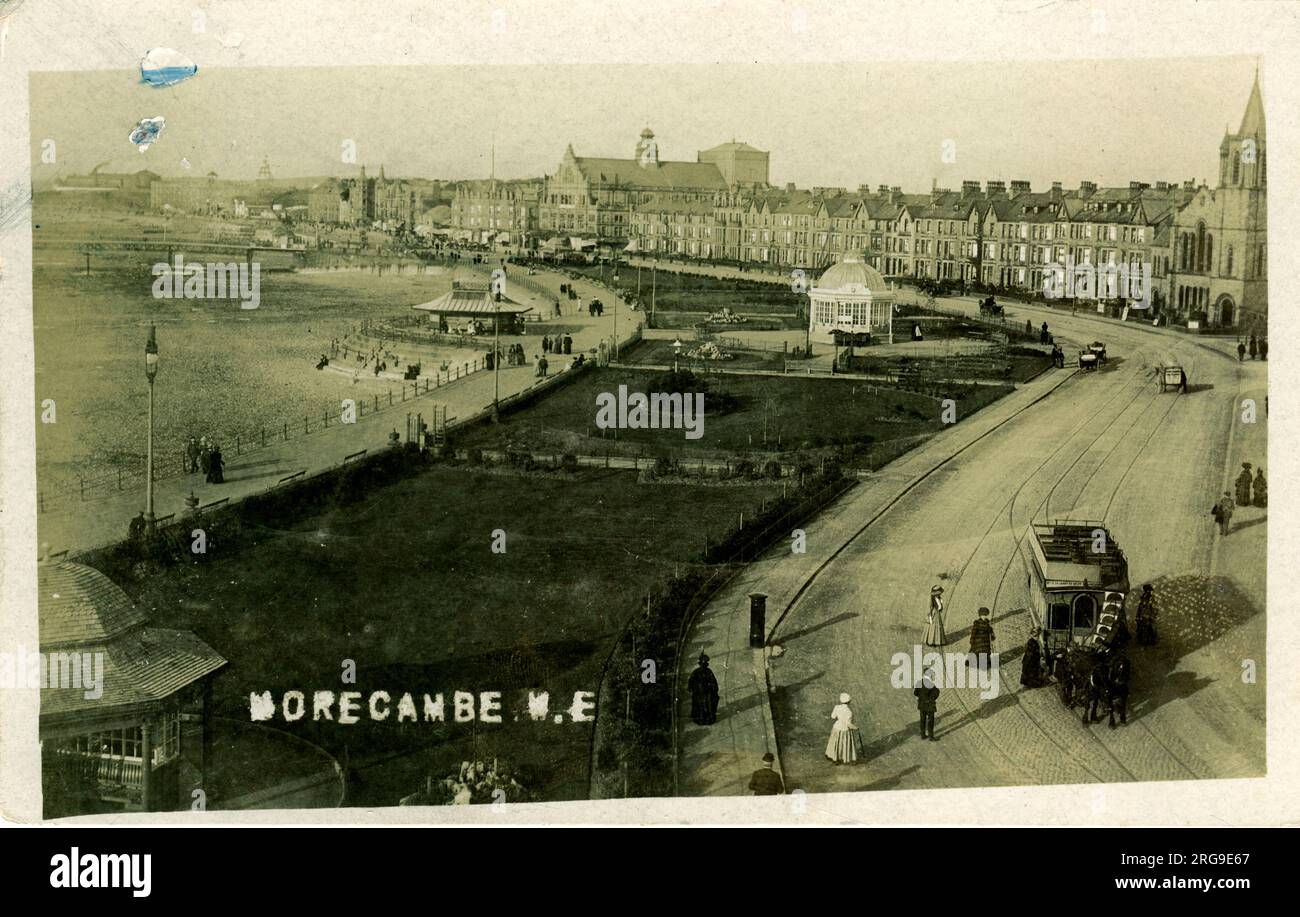 The Promenade, Morecambe, Lancashire, England Stock Photo - Alamy