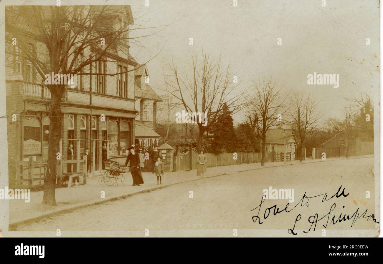 Post Office, Hadley Wood, Barnet, Enfield, London, England Stock Photo ...