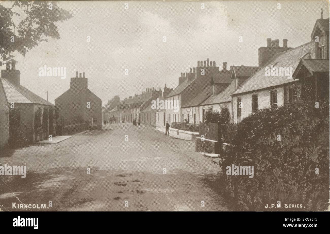 Main St , Kirkcolm, Stranraer, Rhinns of Galloway Peninsula, Dumfries ...