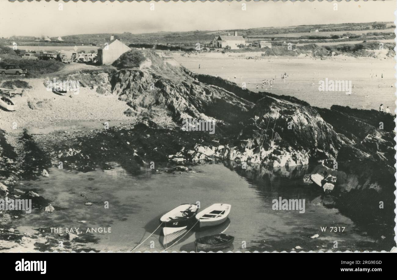 The Bay, Angle, Pembroke, Pembrokeshire, Wales Stock Photo - Alamy