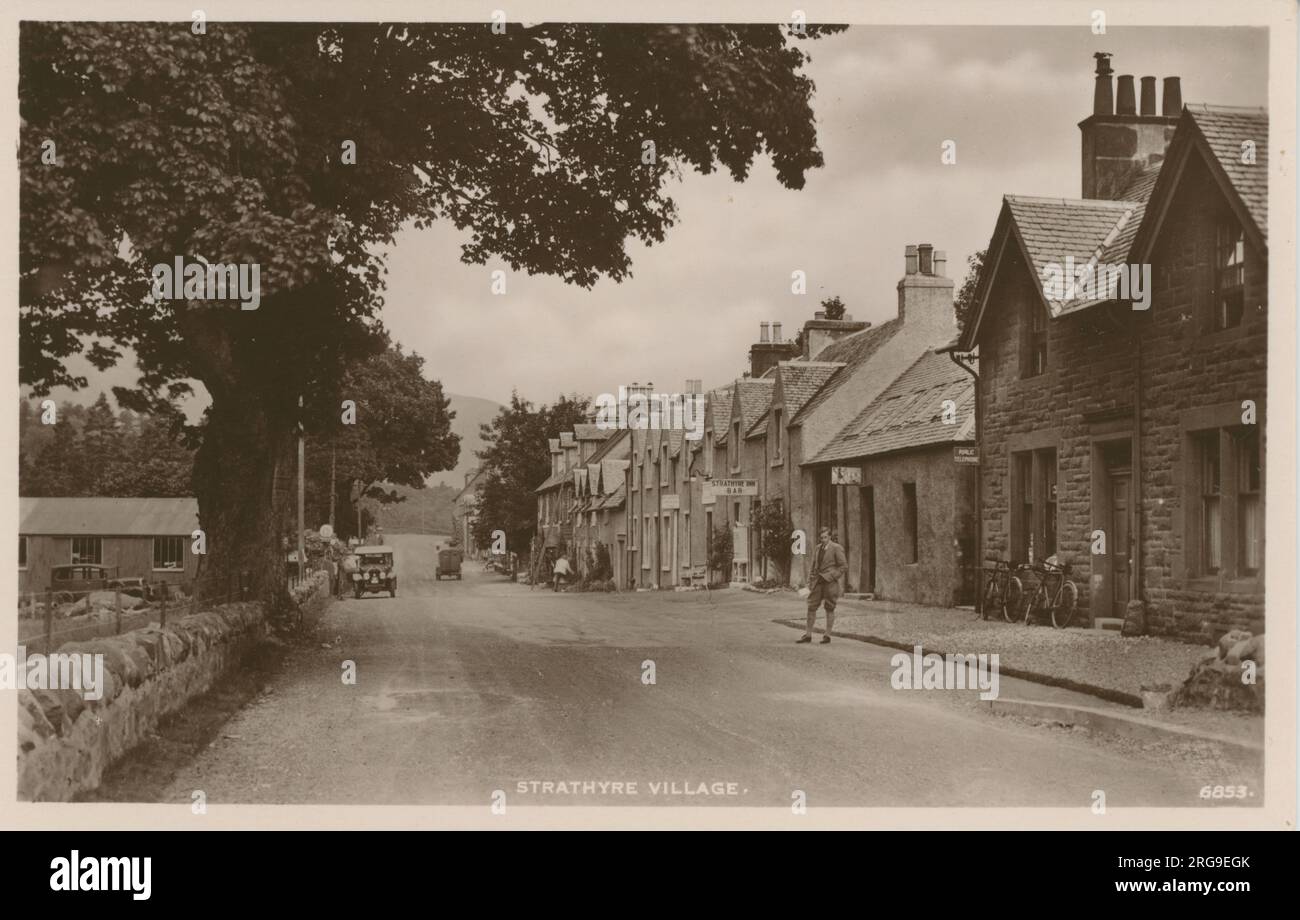 The Village, Strathyre, Callander, Balquhidder, Perthshire, Scotland ...