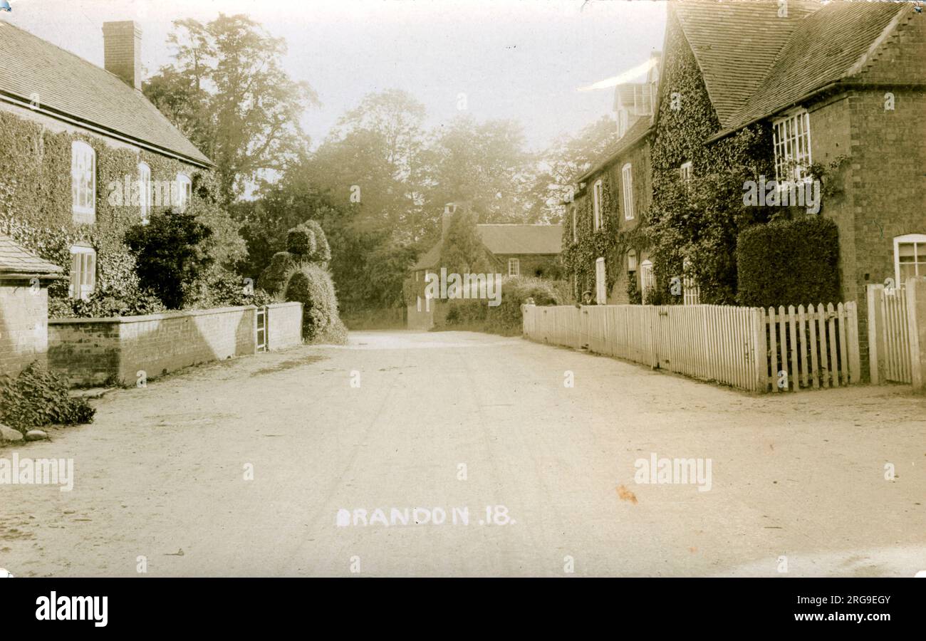 The Village, Brandon, Coventry, Wolston, Warwickshire, England Stock ...