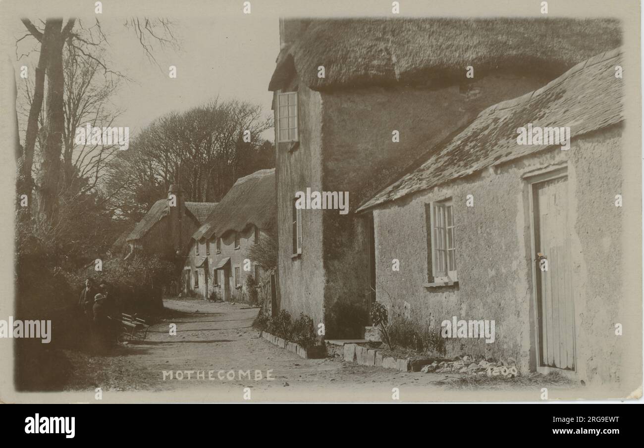 The Village, Mothecombe, Plymouth, Devon, England Stock Photo - Alamy