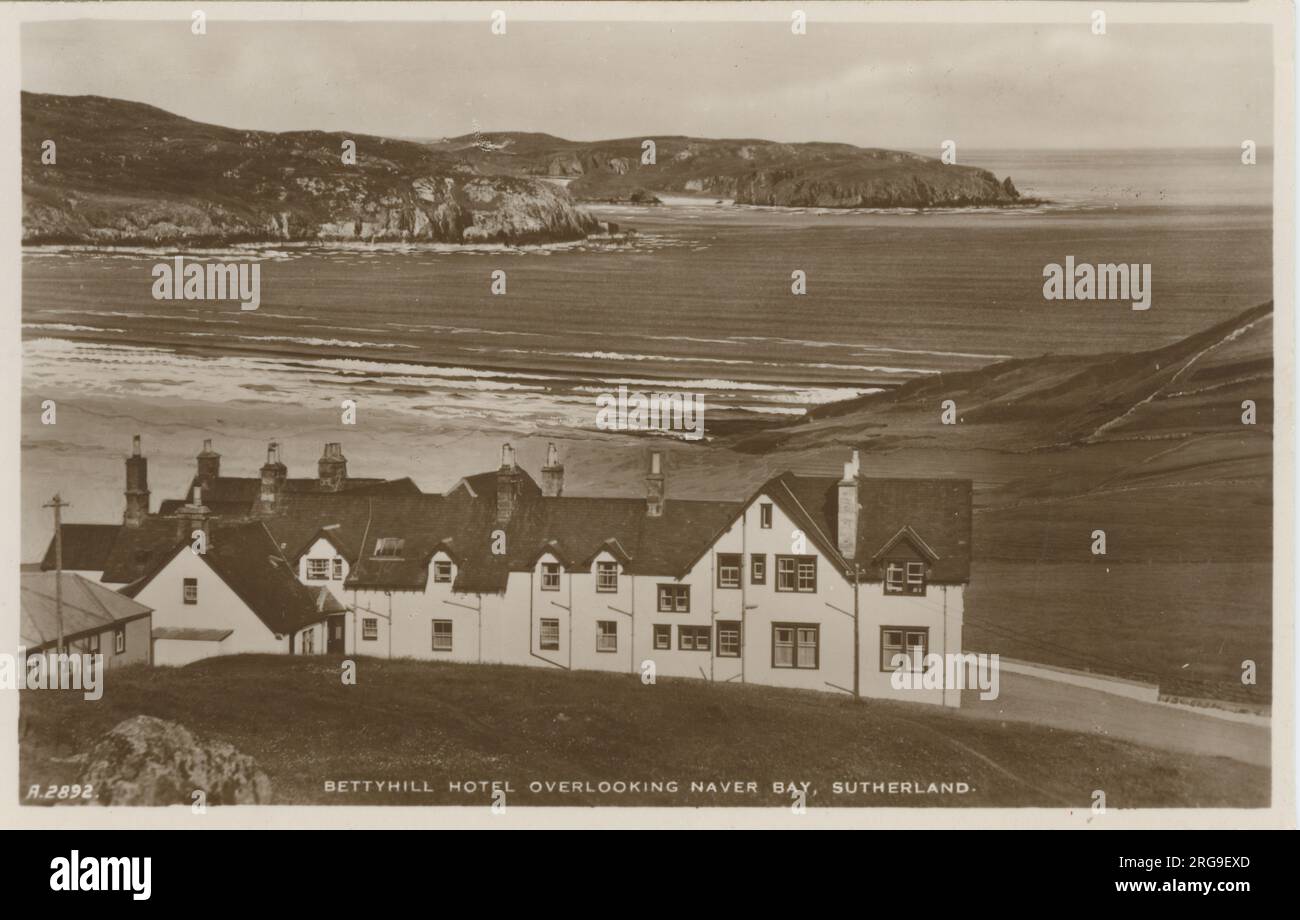 Bettyhill Hotel, Overlooking Naver Bay, Thurso, Sutherland, Scotland ...