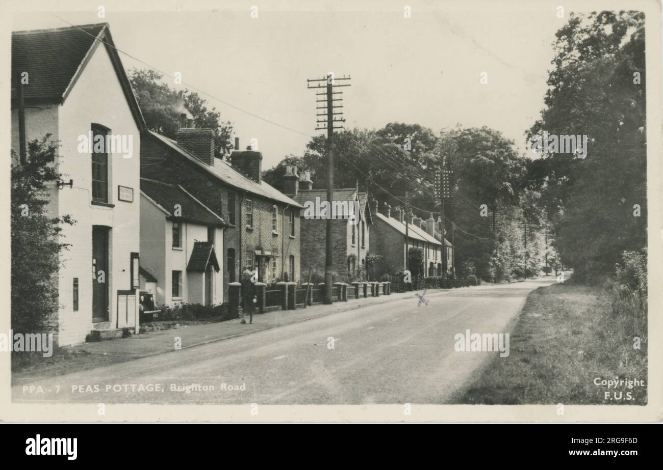 Brighton Road, Pease Pottage, Crawley, Broadfield, Sussex, England ...