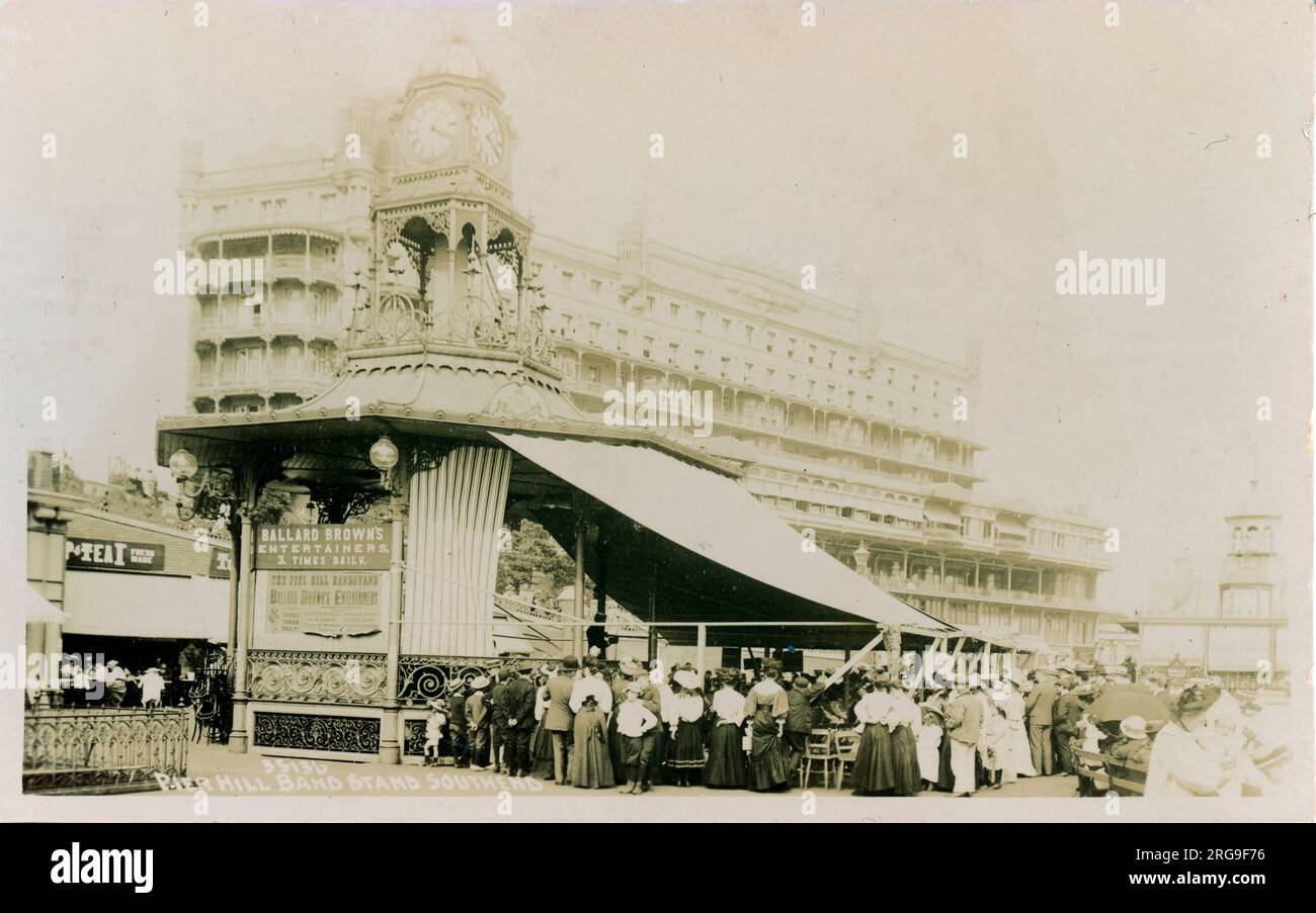 Bandstand, Pier Hill, Southend on Sea, Essex, England Stock Photo - Alamy
