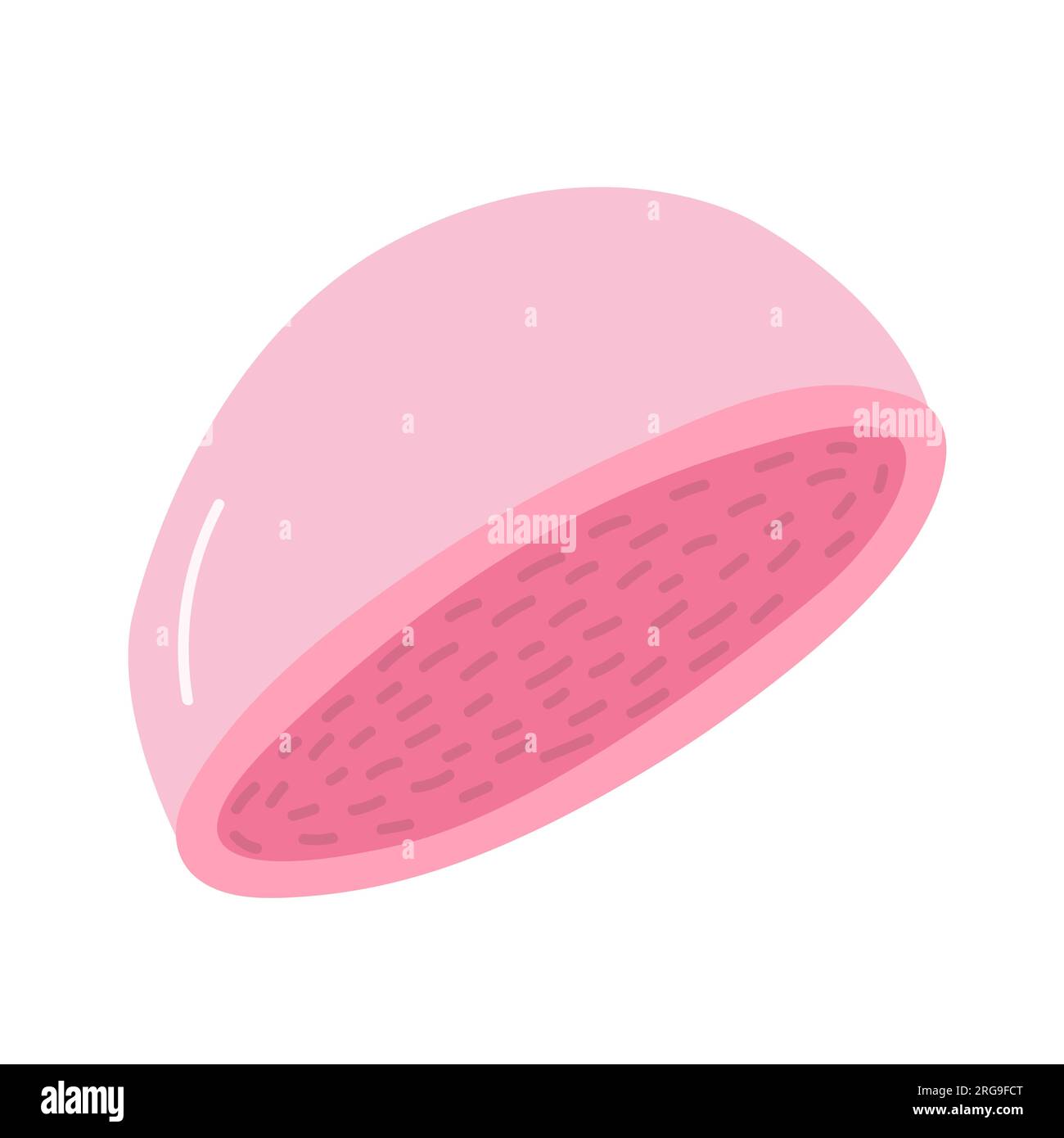 Pink mochi cake Stock Vector Image & Art - Alamy
