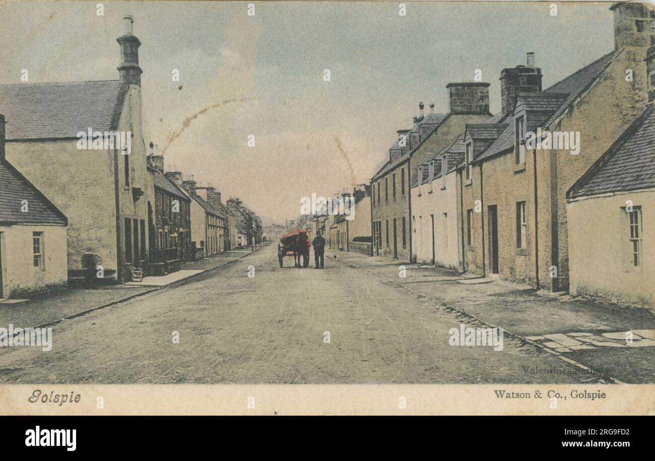 Village golspie hi-res stock photography and images - Alamy