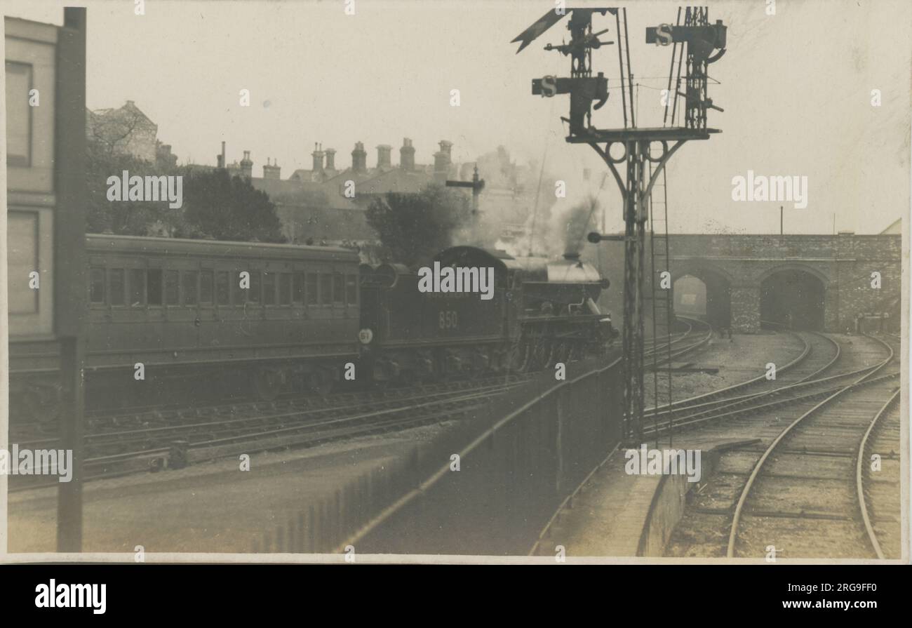Southern Railway Junction Station, Britain Stock Photo - Alamy