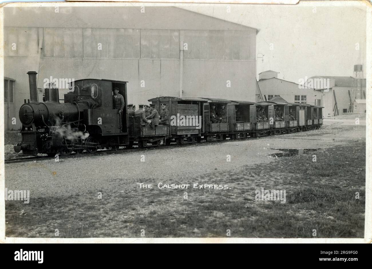 Narrow Gauge Railway - Calshot Express, Royal Air Force Station ...
