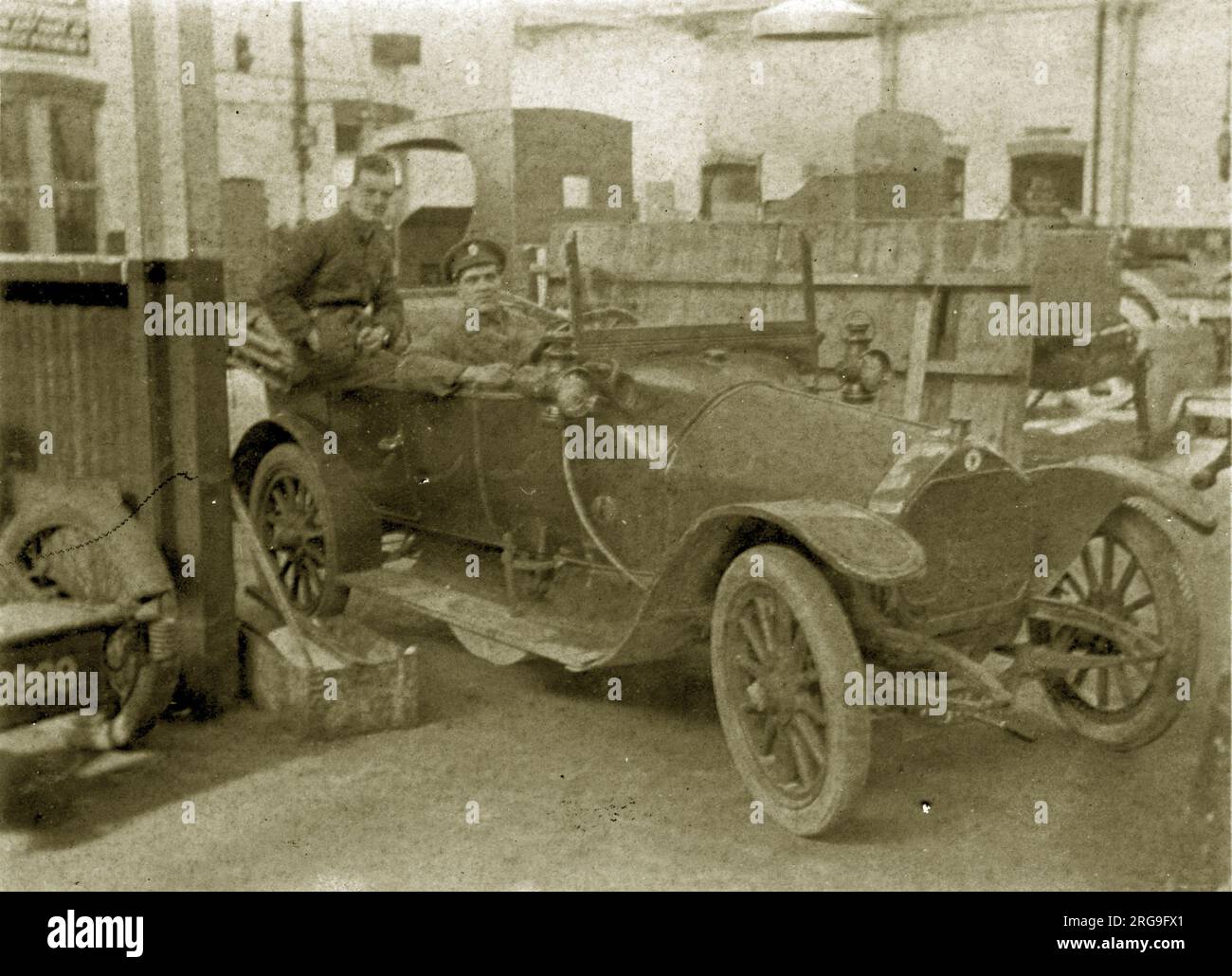 Vintage Car (awaiting identification), England Stock Photo - Alamy