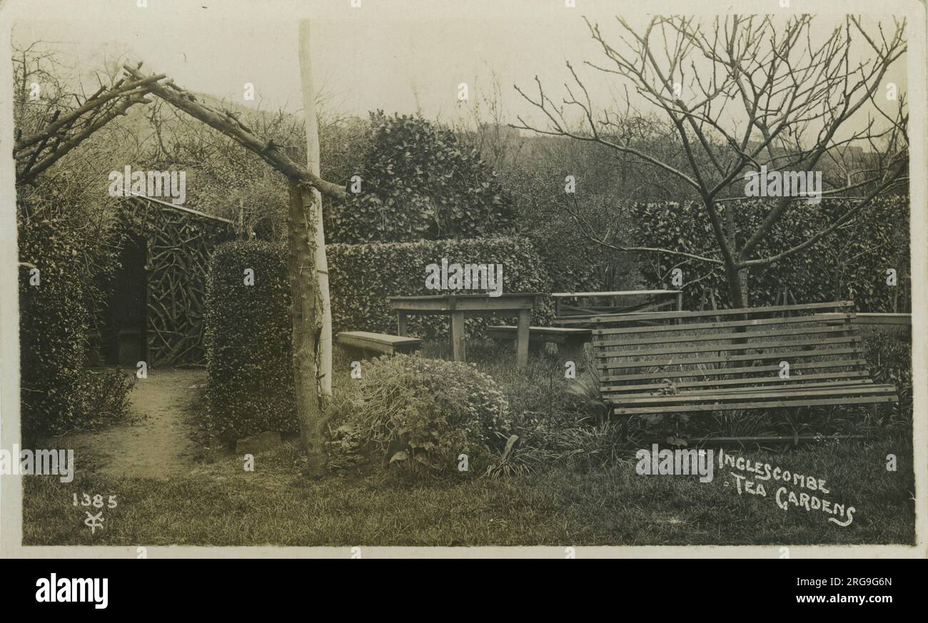 Tea Gardens, Englishcombe (Inglescombe), Bath, Southdown, Somerset ...
