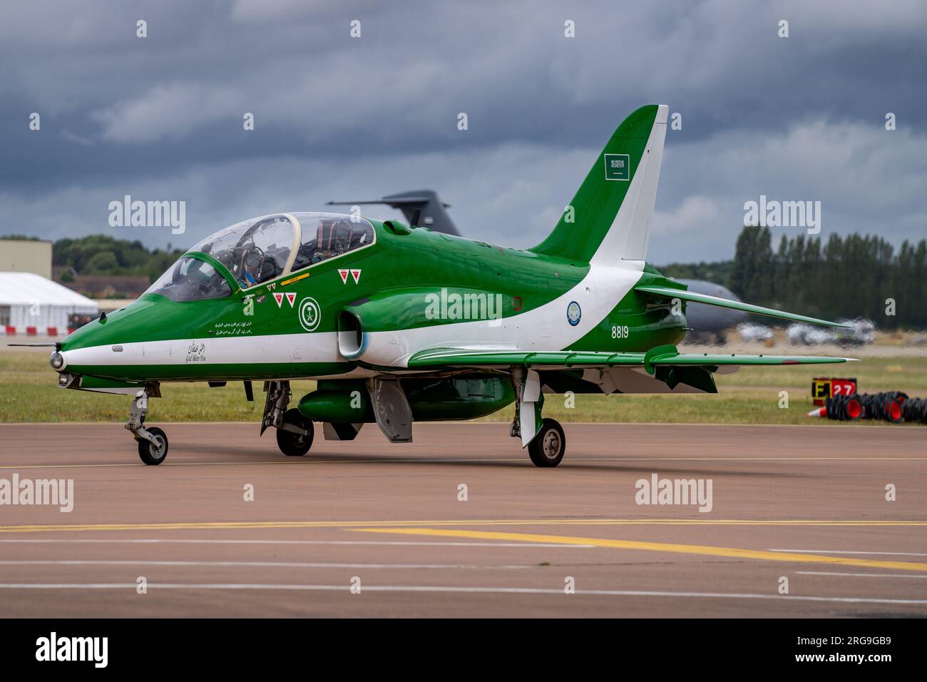 BAe Hawk of the Saudi Hawks Stock Photo - Alamy