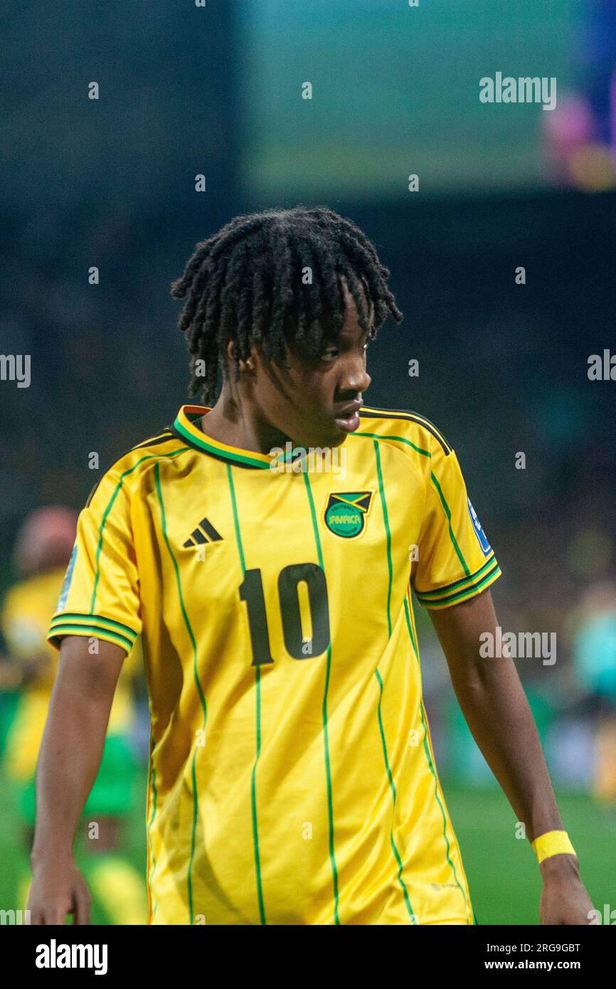 Melbourne, Australia. 08th Aug, 2023. Jody Brown of Jamaica seen during ...