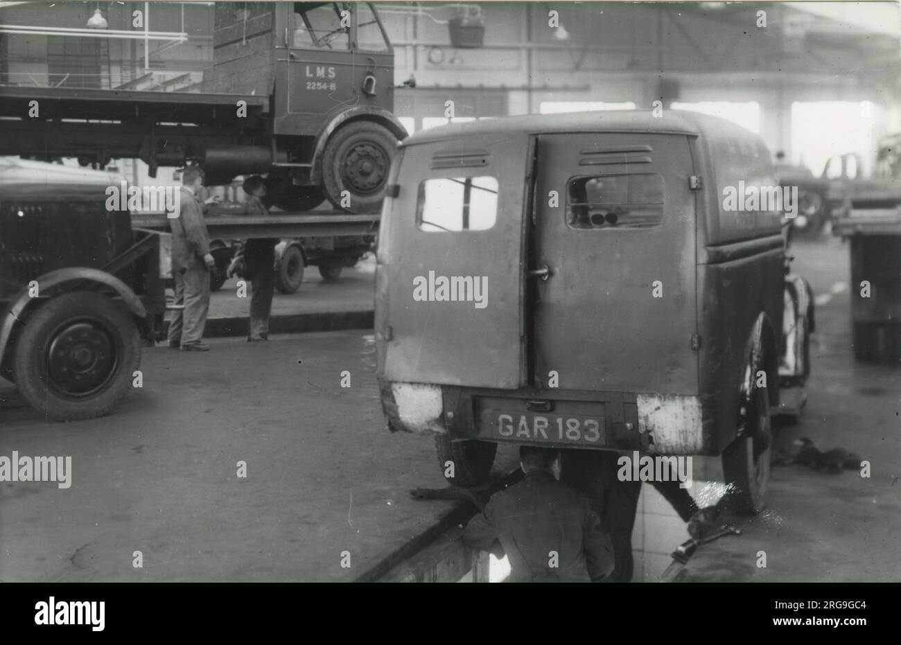 Railway Engine Shed in use as Road Transport Garage, Manningham ...