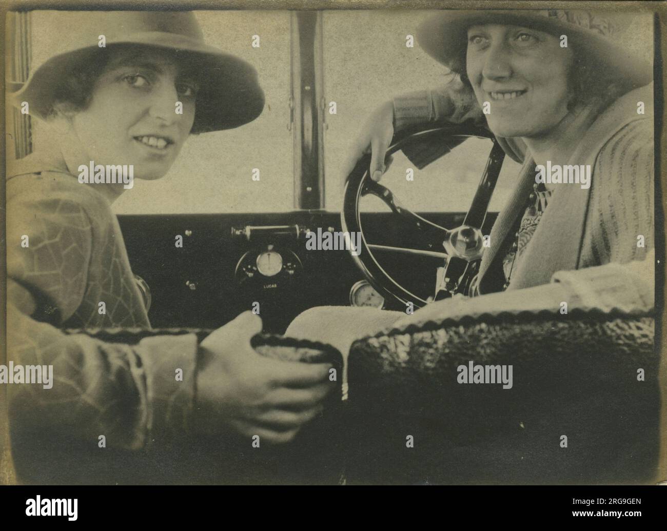 1920s car interior hi-res stock photography and images - Alamy